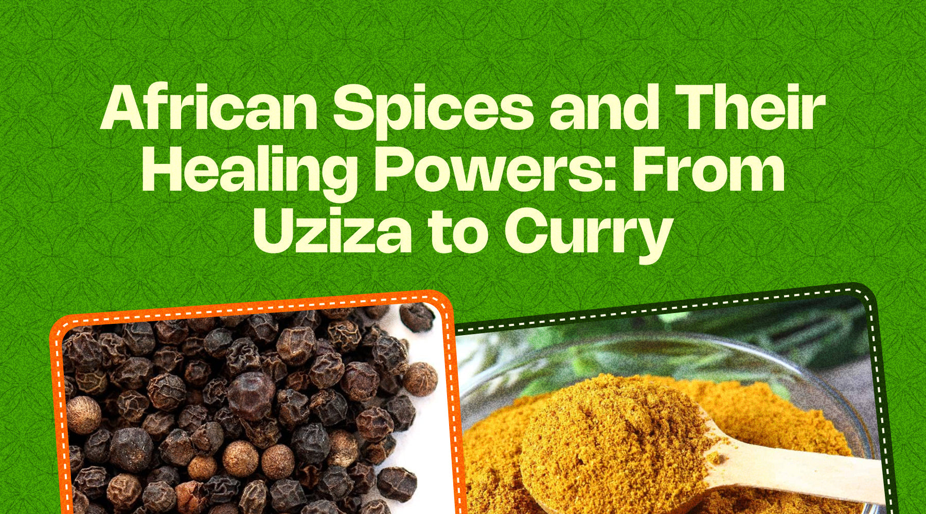 African Spices and Their Healing Powers: From Uziza to Curry – Mama ...
