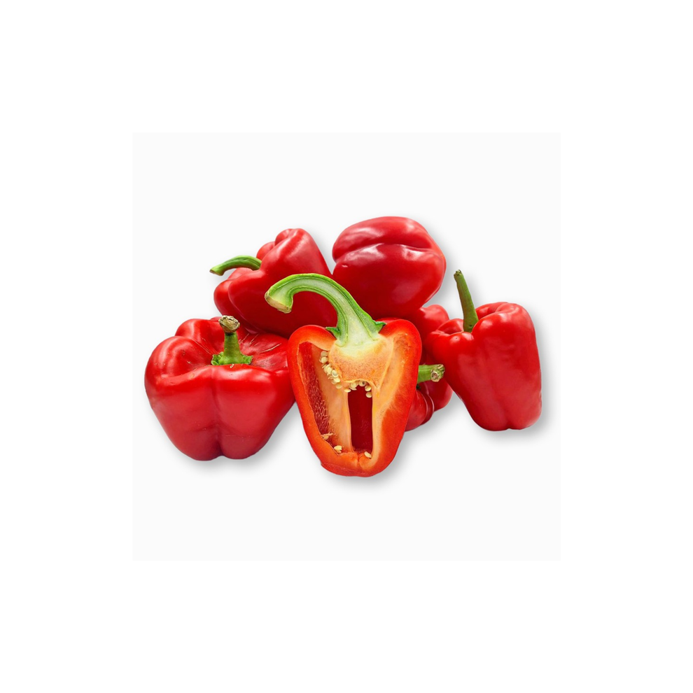 Fresh Red Bell Pepper 5lbs | Sweet & Crisp – Mama Jones African Market