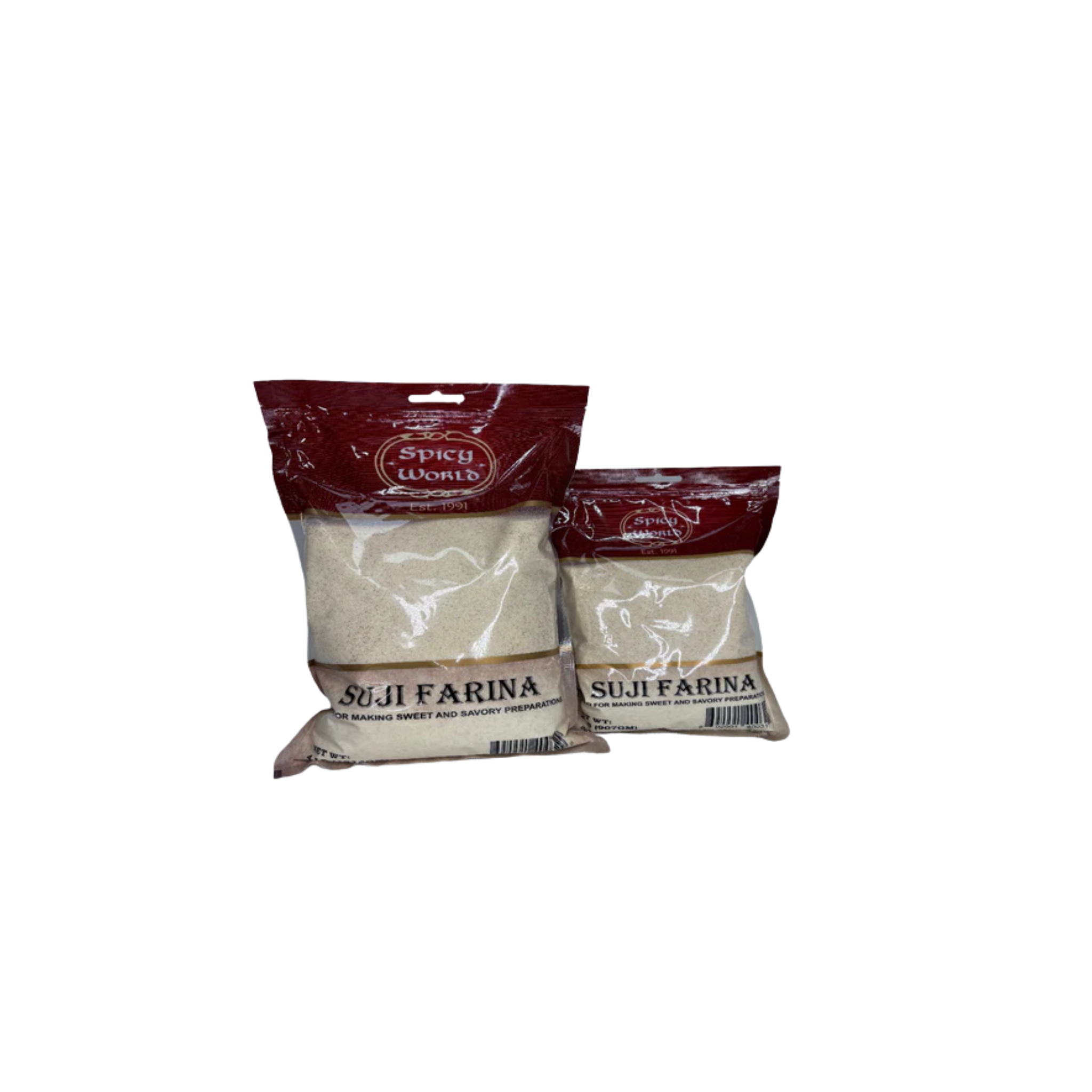 Spicy World Suji Farina – Fine & Smooth Cooking Grain – Mama Jones ...