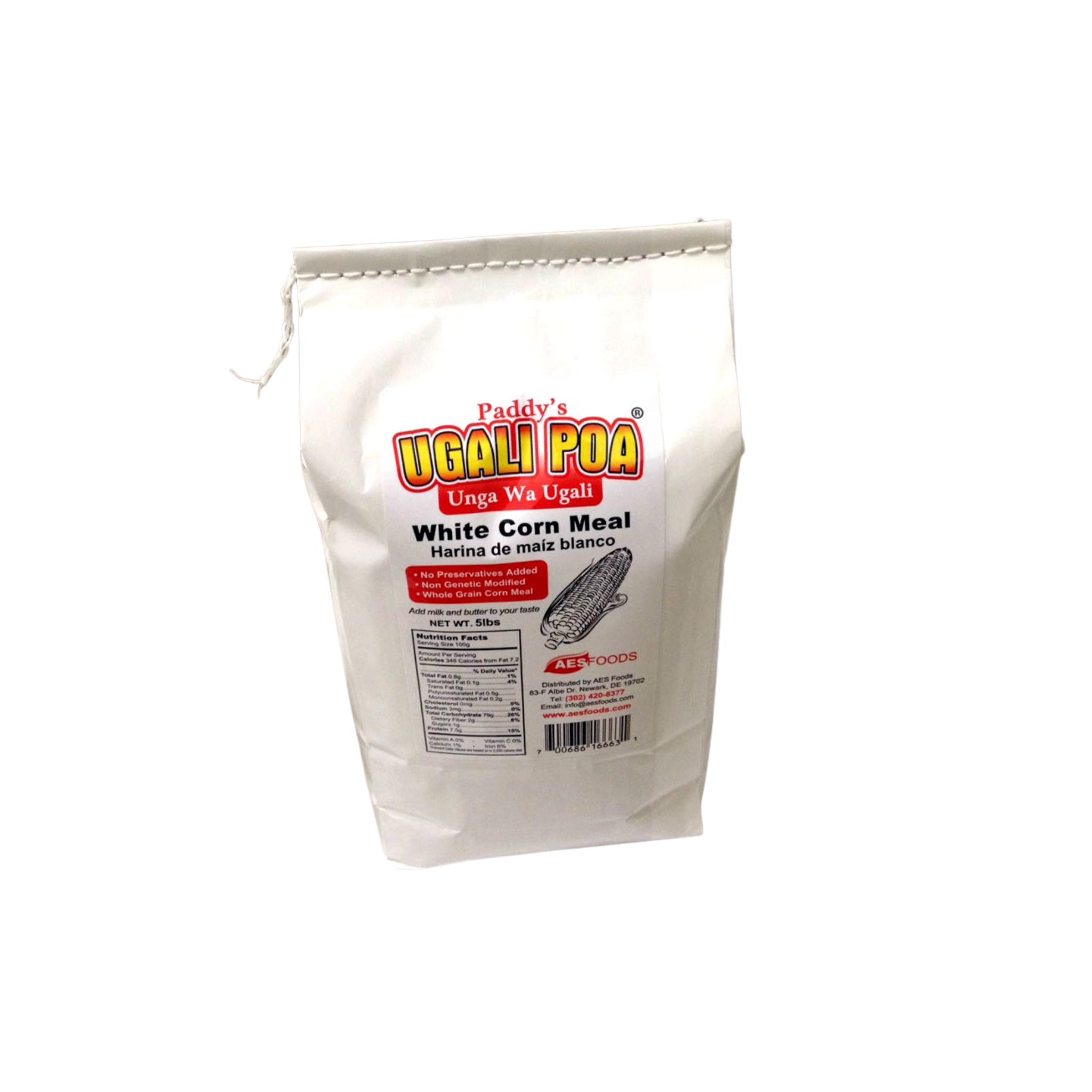 Ugali (Bunge Corn Meal) 5lbs – Authentic East African Staple – Mama ...