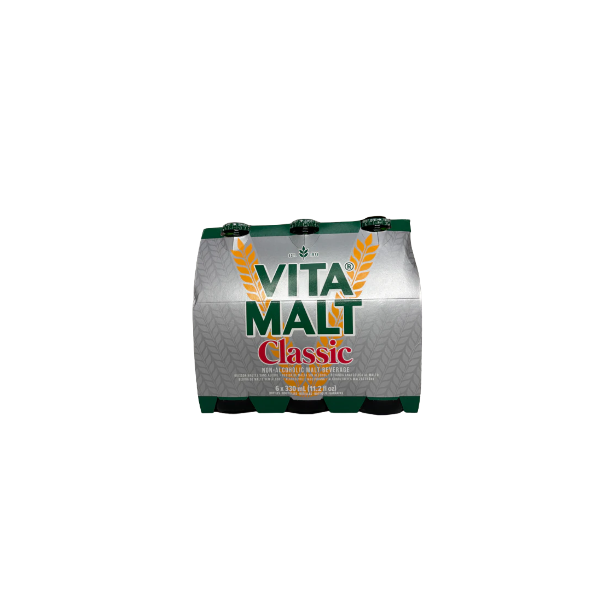 Vita Malt Classic 11.2fl oz – Bottle of 6, Smooth Malt Drink – Mama ...